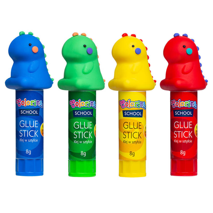 Disappearing triangular glue stick 12g Colorino Kids 52238PTR - Writing ...